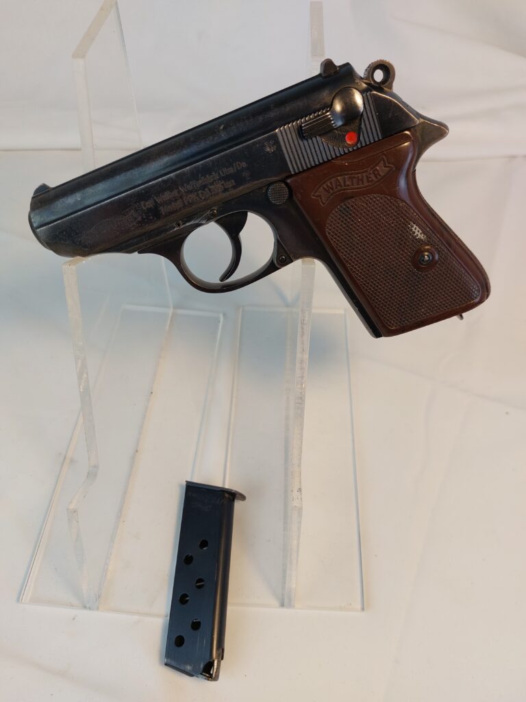 German c1940 WW2 Walther PPK Semi-Automatic Pistol Cal. 7.65mm. Barrel ...