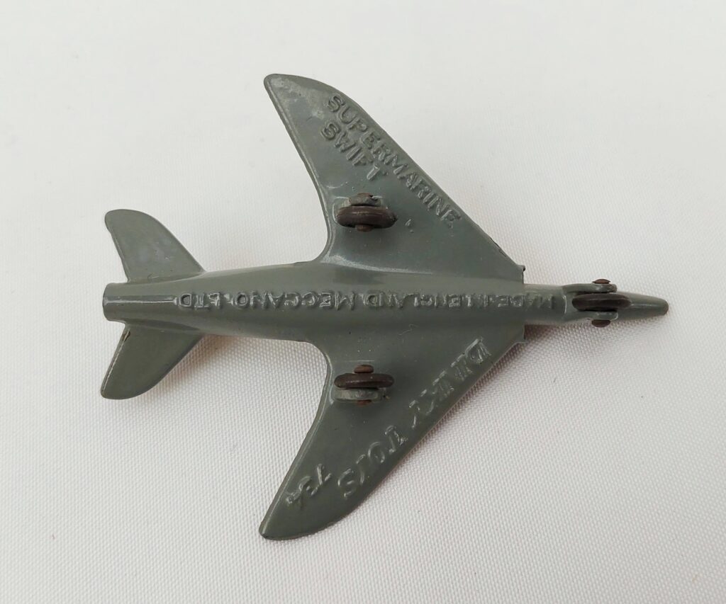Boxed 1955 Dinky Toys 734 Supermarine Swift Fighter Aircraft - Sally ...