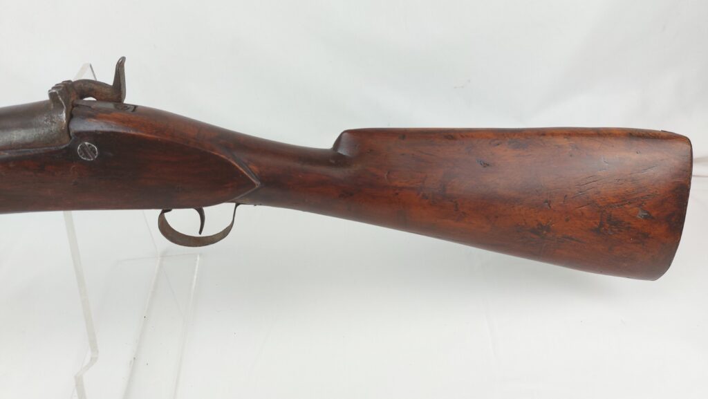 Indian Infantry Three Band Percussion Musket - Sally Antiques