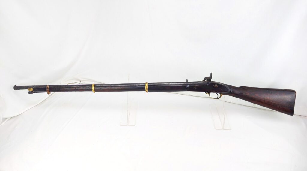 Excellent Indian 3-Band Percussion Musket - Sally Antiques