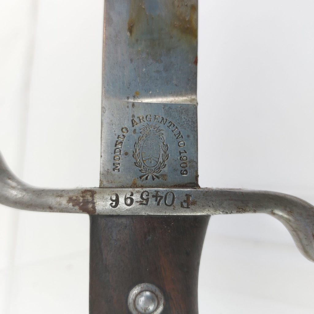 M1909 Argentine Artillery 1909 short sword with matching scabbard made ...