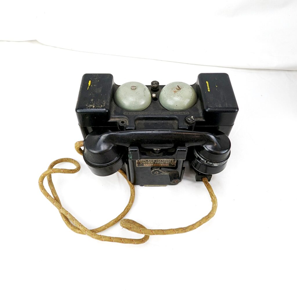 WW2 British Army Telephone Set F #3 - Sally Antiques