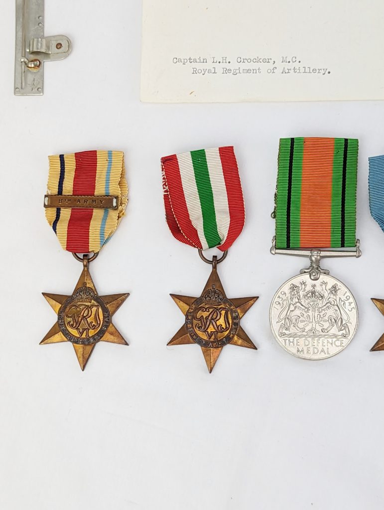 Captain L.H. Crocker WW2 Military Cross, Photo album and Military ...