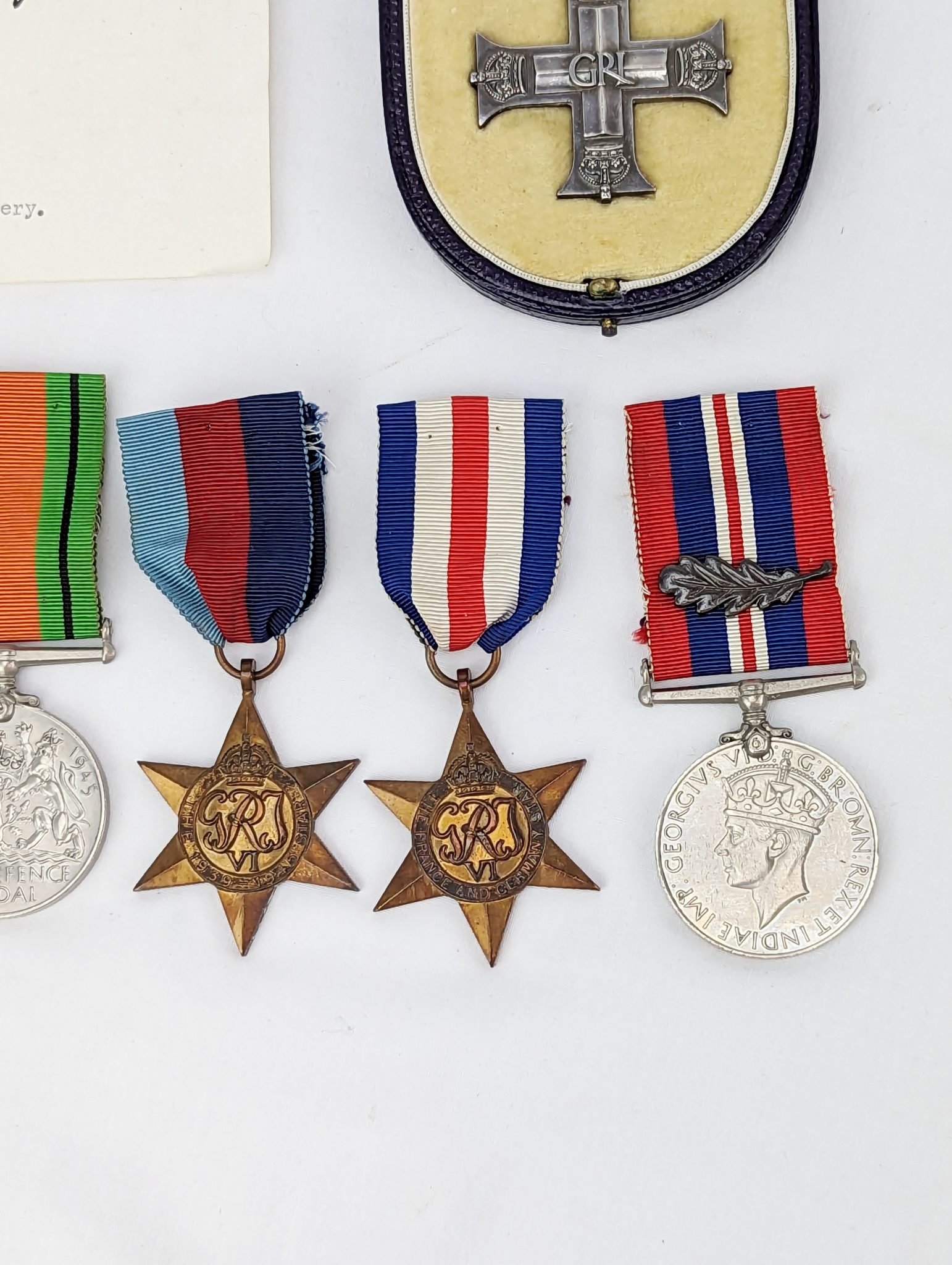 Captain L.H. Crocker WW2 Military Cross, Photo album and Military ...