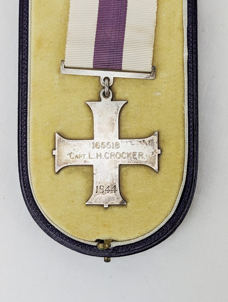 Captain L.H. Crocker WW2 Military Cross, Photo album and Military ...