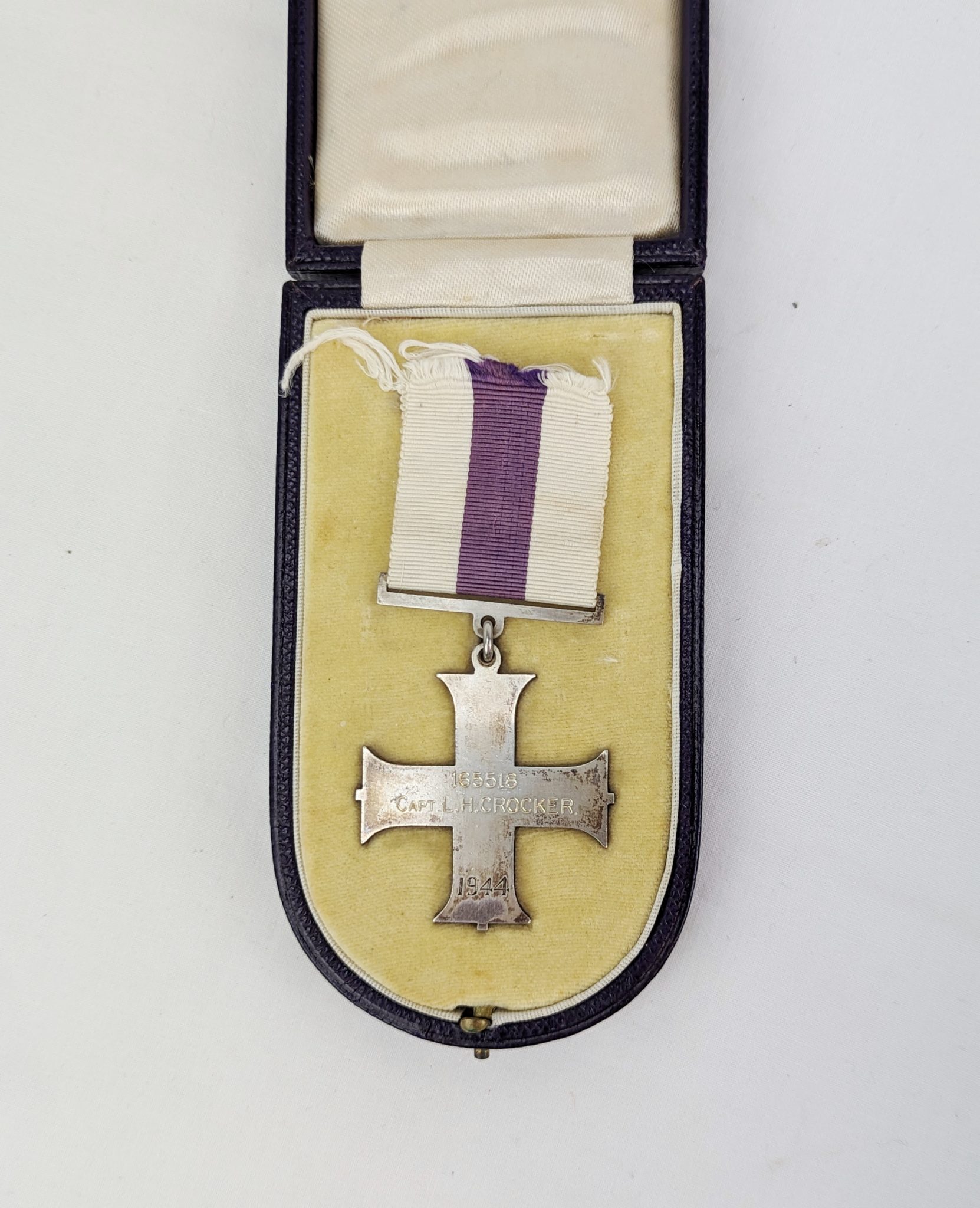 Captain L.H. Crocker WW2 Military Cross, Photo album and Military ...