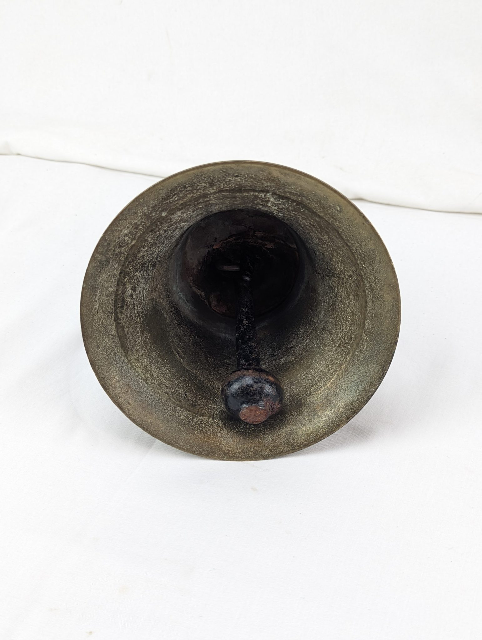 British WW2 Air Raid Hand Bell - Sally Antiques