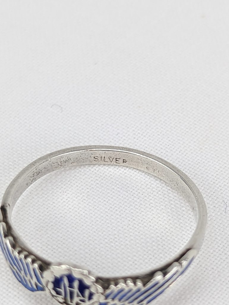British WW2 RAF Sweetheart Ring - Sally Antiques
