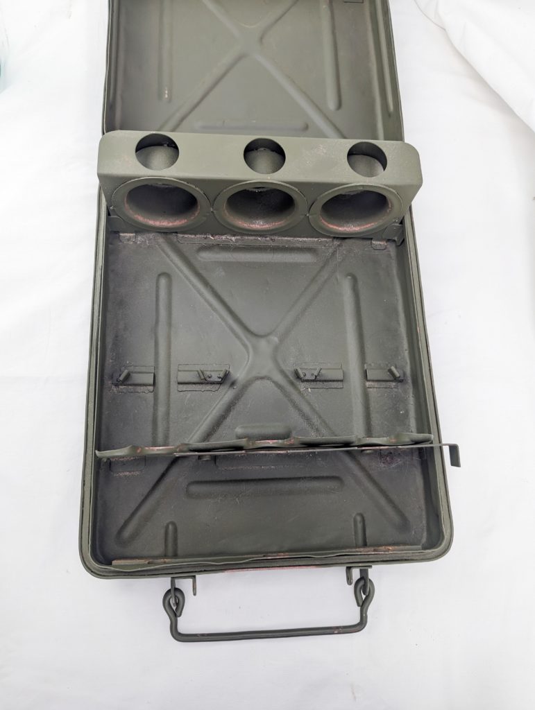 Case of 3 Inert WW2 Granatwerfer 34 Mortar Shells - Sally Antiques