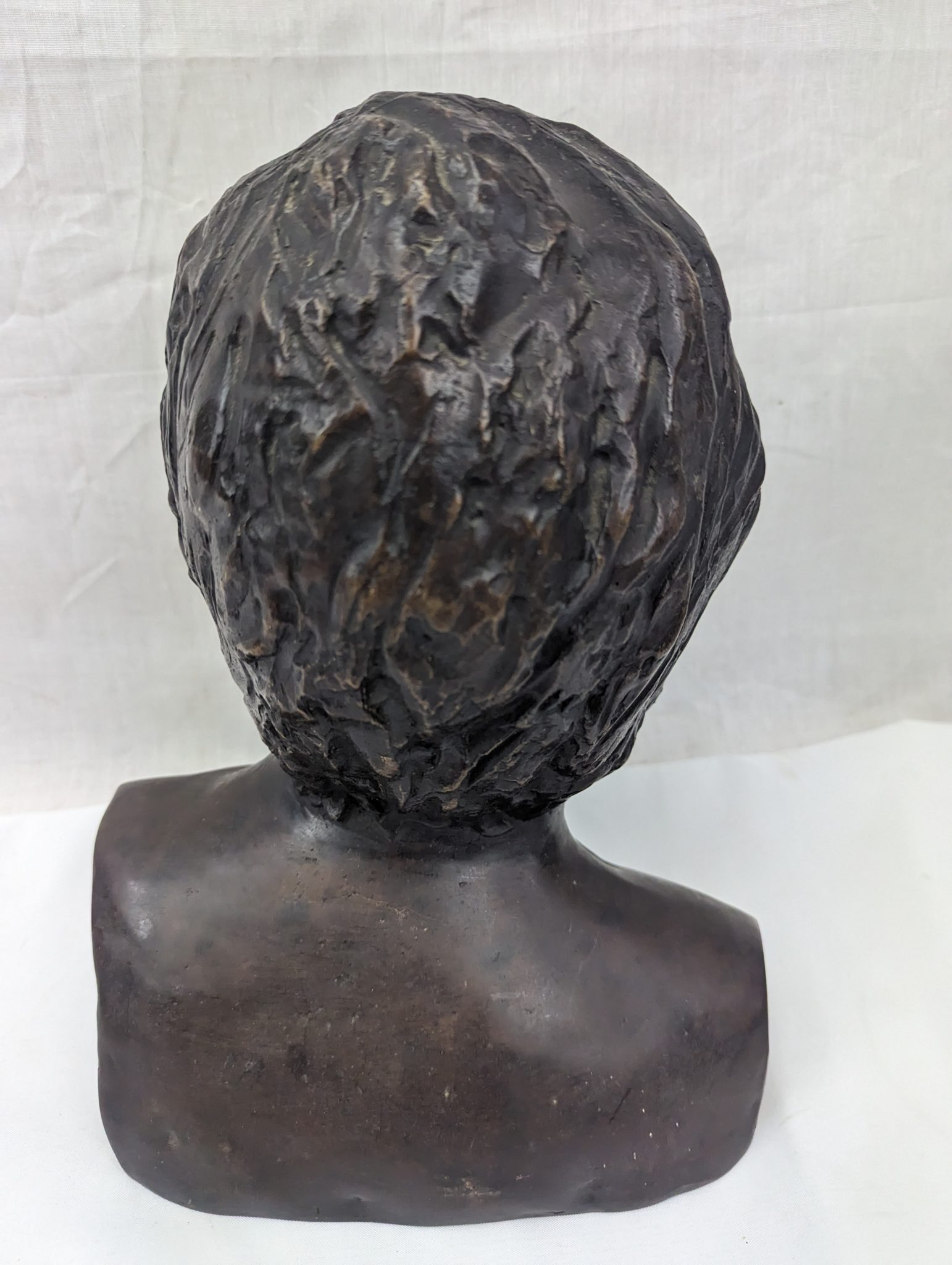Vintage Bronze Bust Of A Young Lady - Sally Antiques