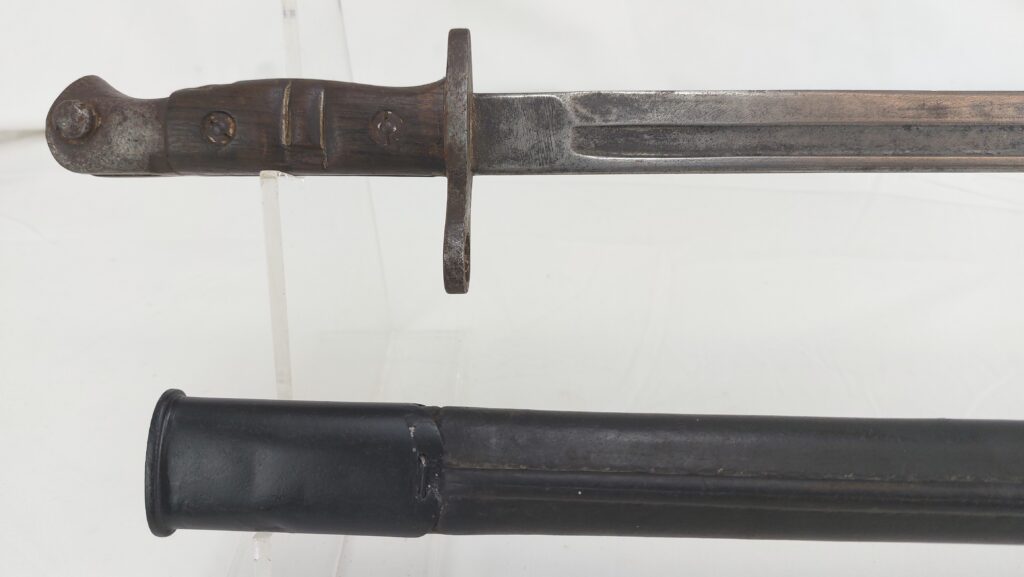 WW1, 1913 Pattern, Bayonet, by Remington (US Made) and Scabbard - Sally ...