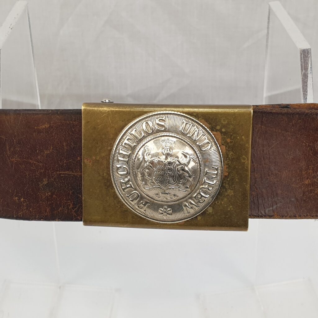 WW1 Imperial German Wurttemberg Belt Buckle - Sally Antiques