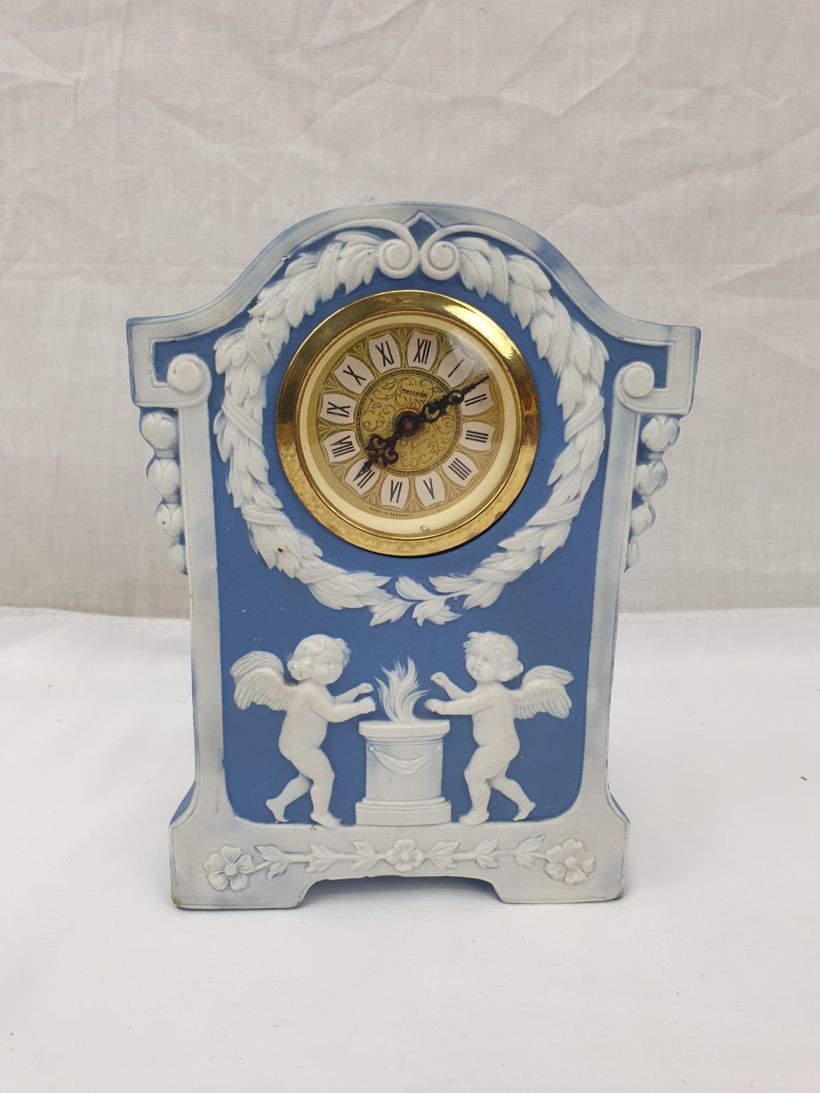 Wedgwood Jasperware Clock - Sally Antiques