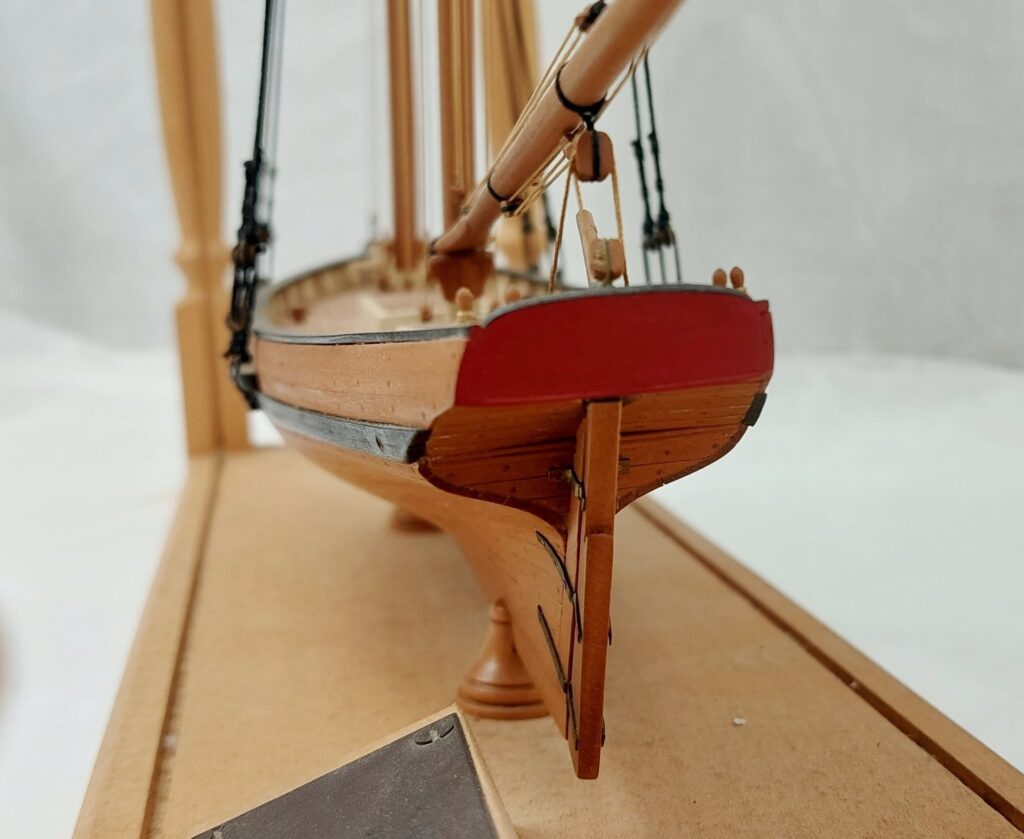 Circa 1800 Katy Of Norfolk Virginia Pilot Boat Model - Sally Antiques