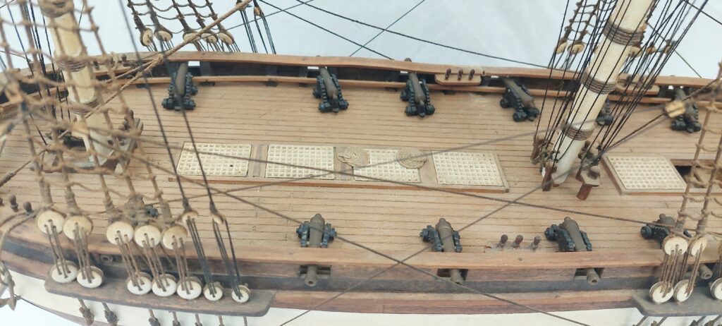 Scratch Built Model of 1776 Ship Sloop HMS Vulture - Sally Antiques