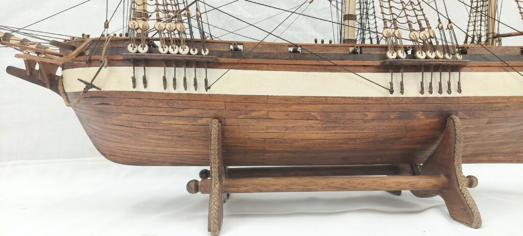 Scratch Built Model of 1776 Ship Sloop HMS Vulture - Sally Antiques
