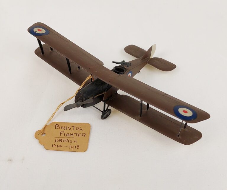 Model of a British WW1 Bristol Falcon 2 Fighter Airplane - Sally Antiques