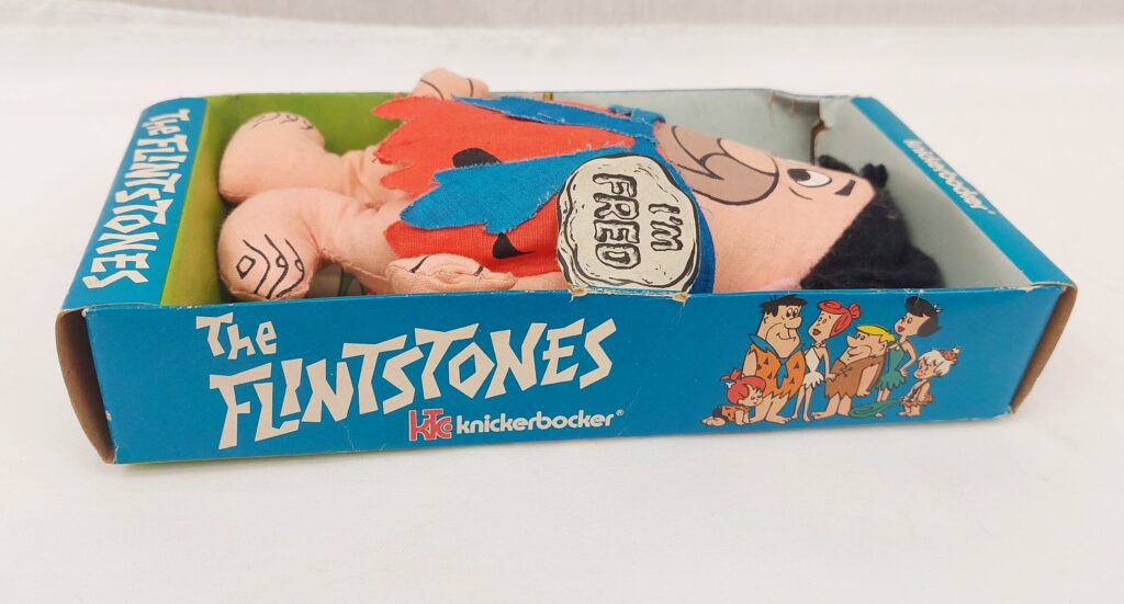 1972 Knickerbocker Flintstones Fred Doll - Sally Antiques