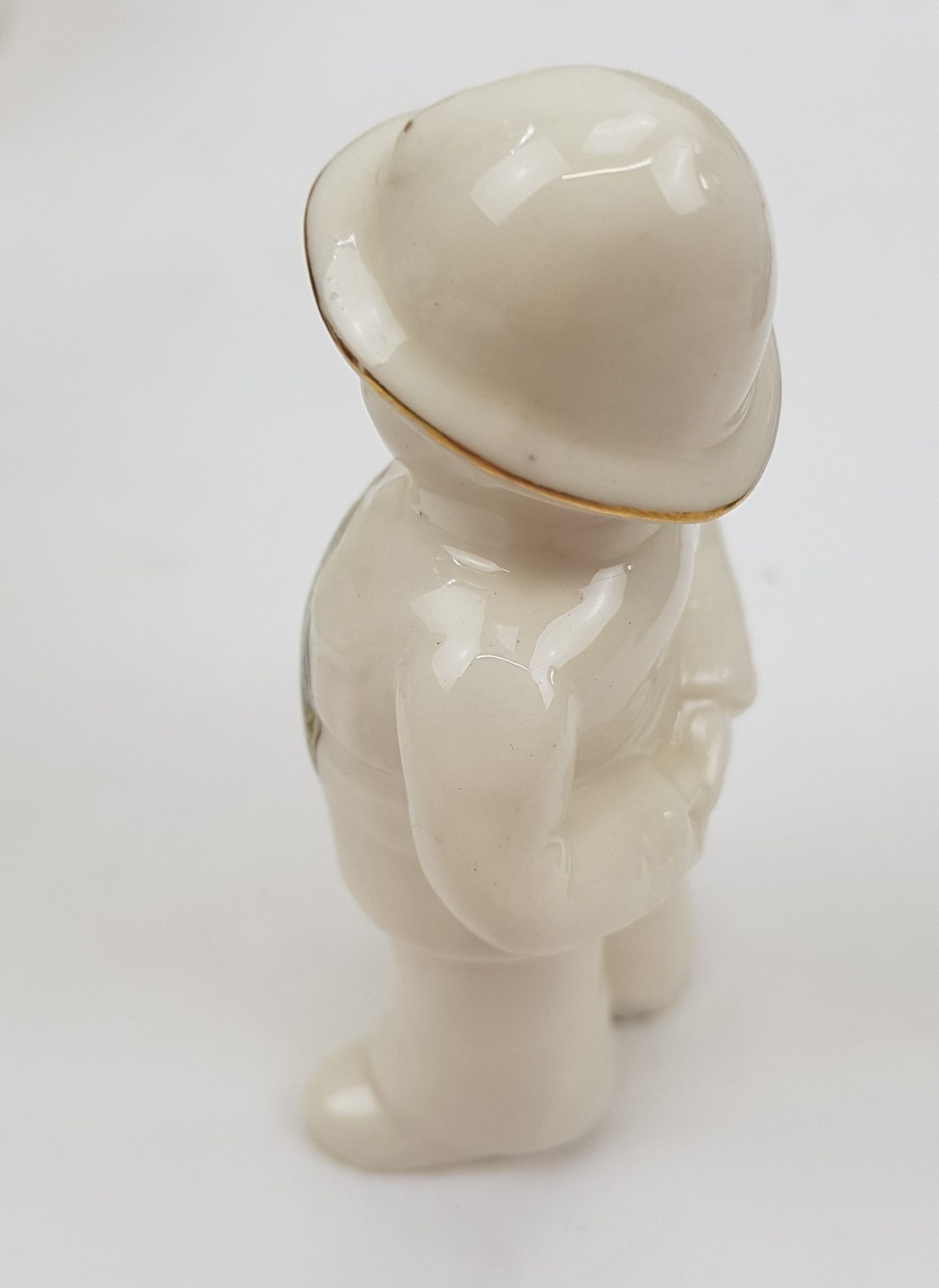 One And All Tintagel Crested Ware China Policeman - Sally Antiques