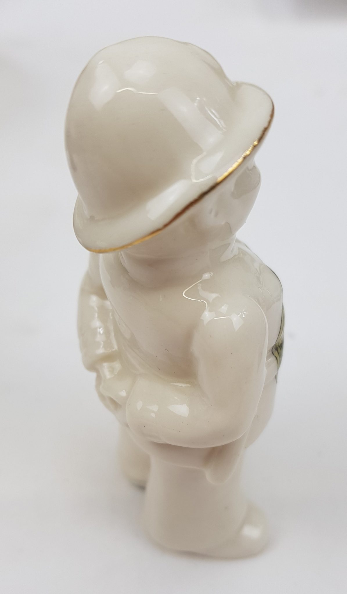 One And All Tintagel Crested Ware China Policeman - Sally Antiques