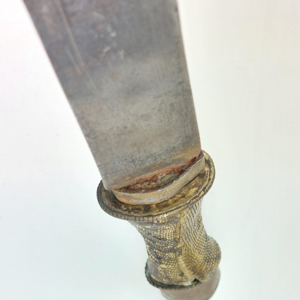 Bhutanese Patag 'Ben Thaam' Long Sword with Original Scabbard - Sally ...