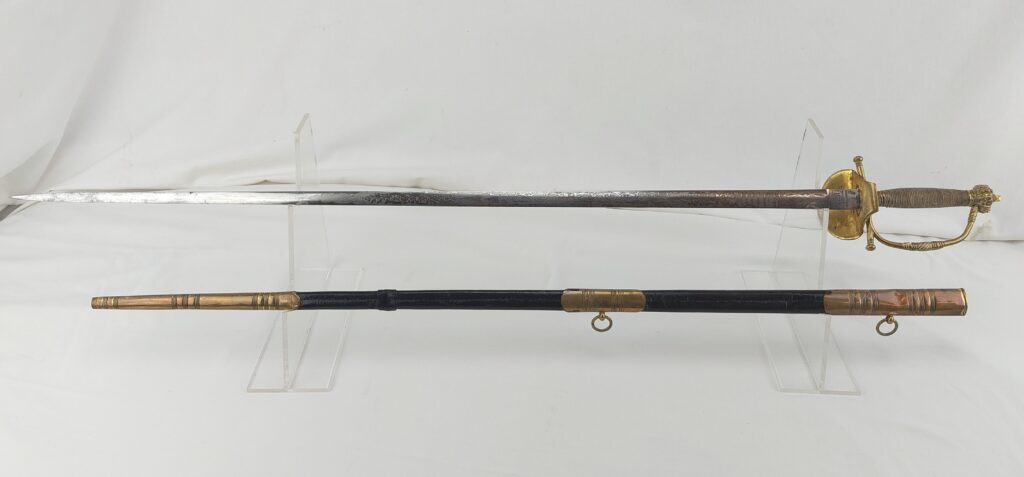 British Infantry 1776 Pattern Officers Sword By G. Brown & Son - Sally ...