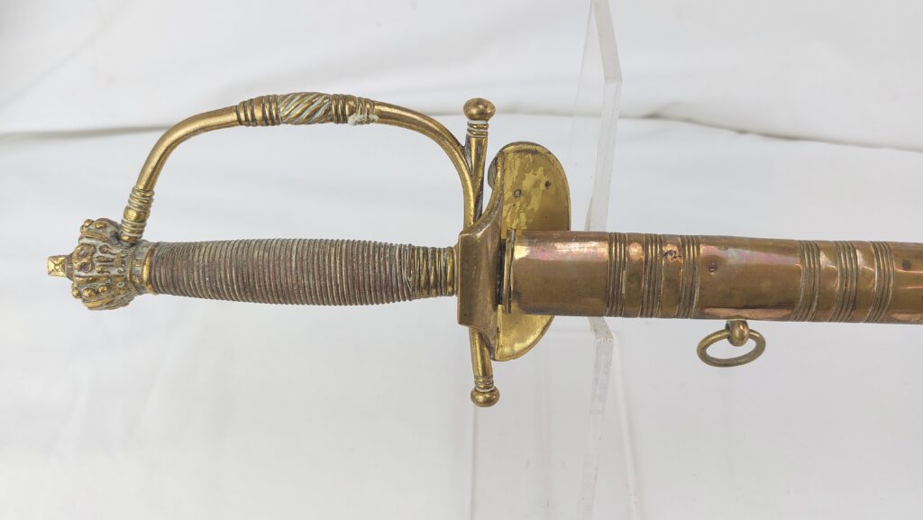 British Infantry 1776 Pattern Officers Sword By G. Brown & Son - Sally ...