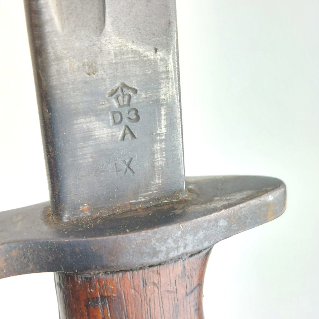 British, WW1, 1913 Pattern Sword Bayonet, by Remington, dated 1917 ...