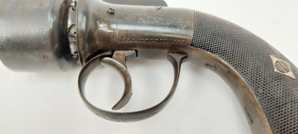 Circa 1840 Osbourne Transitional Revolver Pistol - Sally Antiques