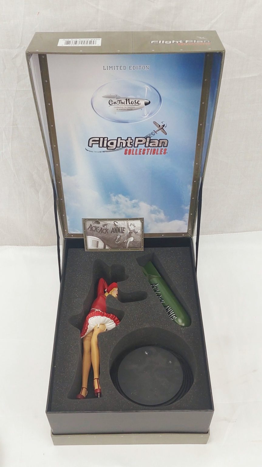 Boxed Flight Plan On The Nose Ack Ack Annie Figurine #1 - Sally Antiques