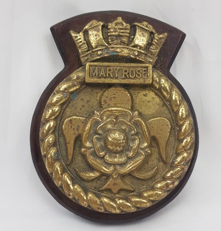 HMS Mary Rose Algerine Class Minesweeper Bronze Gun Tompion - Sally ...