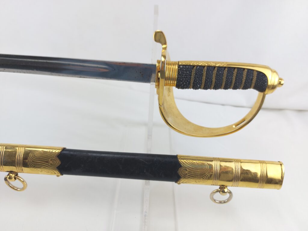 Royal Navy Warrant Officers 1827 Pattern Sword and Scabbard, by Pooley ...