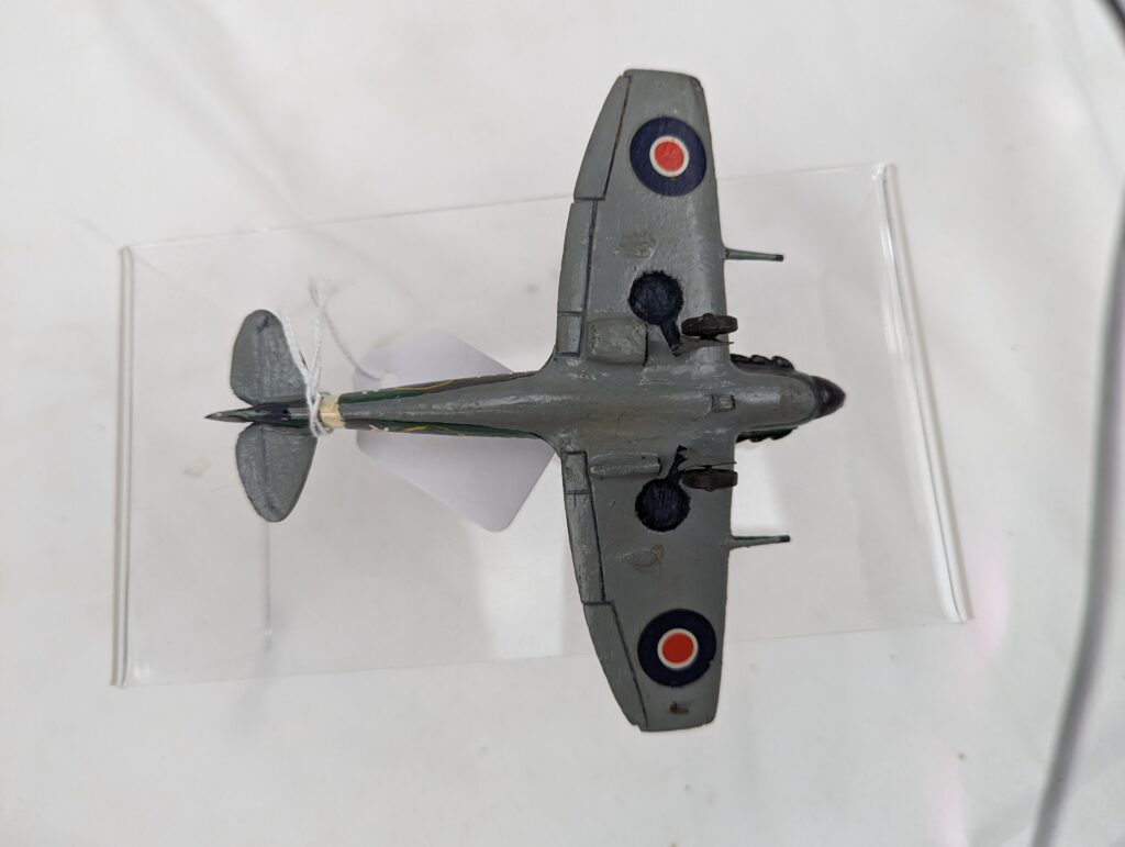 Scale Model of a Supermarine Spitfire Mk XIV Griffon Airplane D Type ...