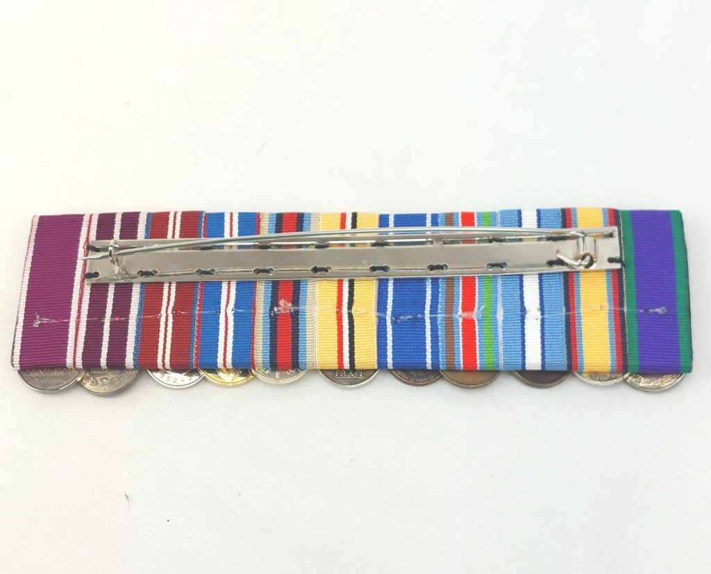 Impressive Senior Service British Army/UN/Nato Medal Bar - 11 Medals ...