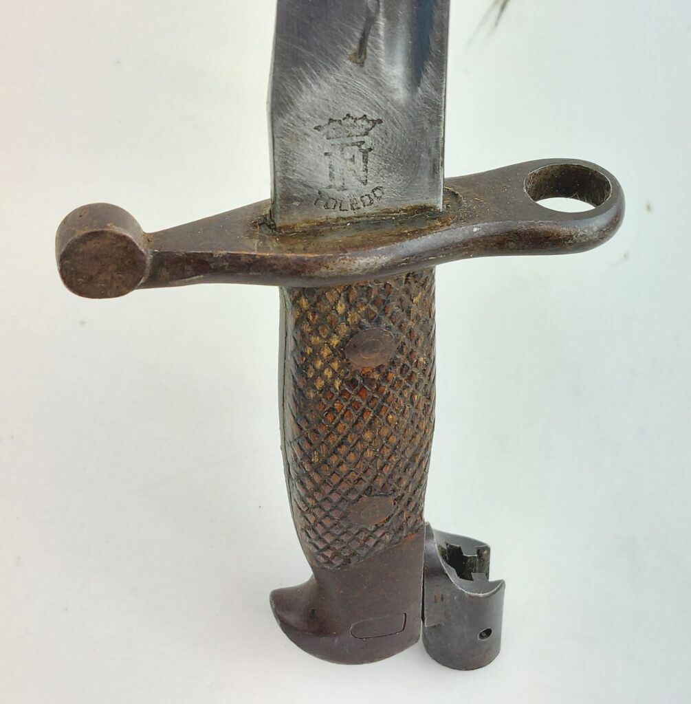 Spanish M1941 Navy Bolo Bayonet with Ricchieri adapter for M1943 Mauser ...