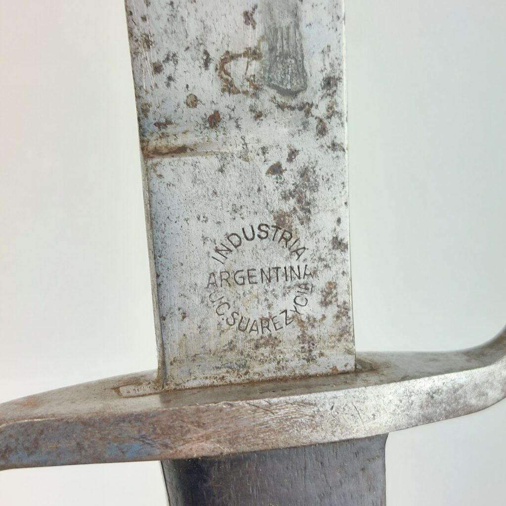 Very rare, Argentinian made, M1909 Artillery Short Sword, with matching ...