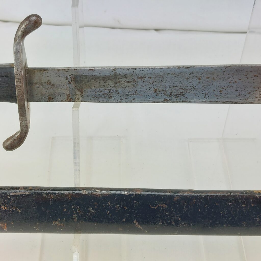Very rare, Argentinian made, M1909 Artillery Short Sword, with matching ...