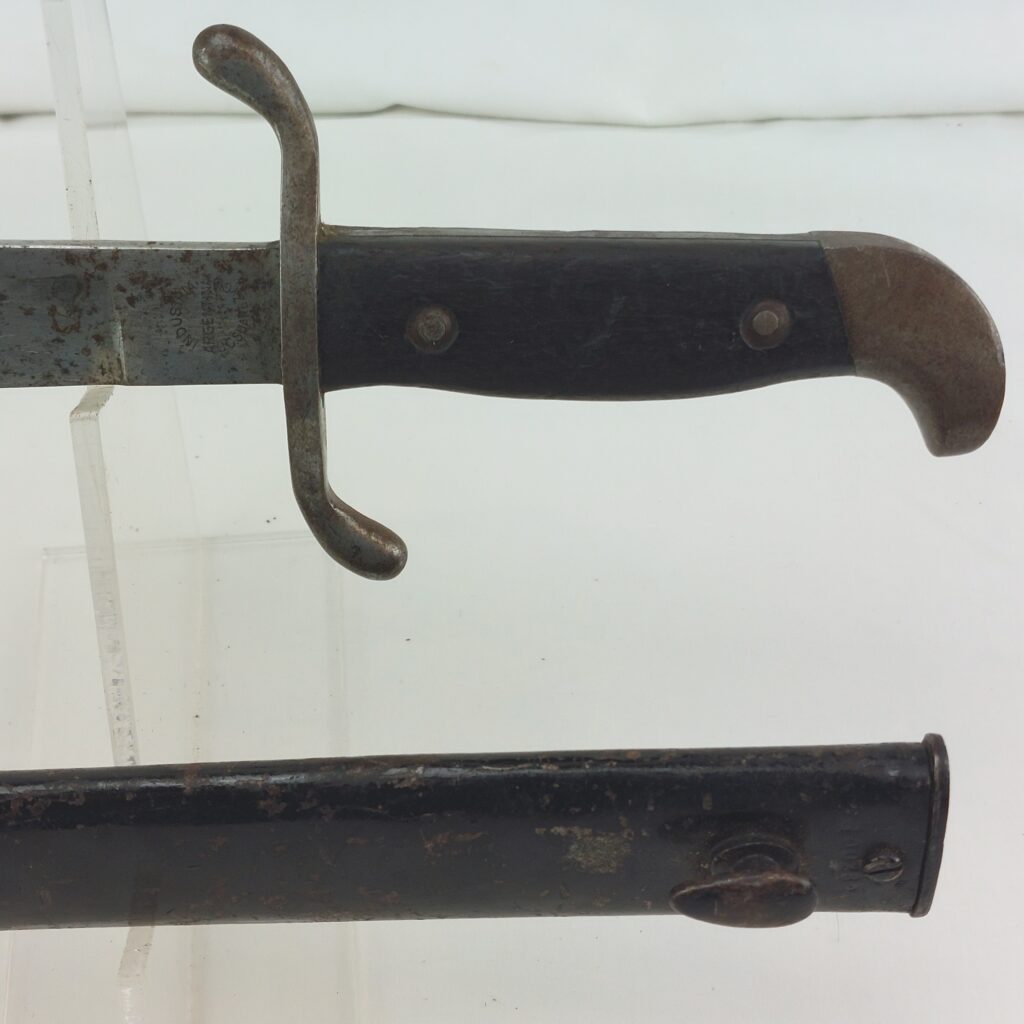 Very rare, Argentinian made, M1909 Artillery Short Sword, with matching ...