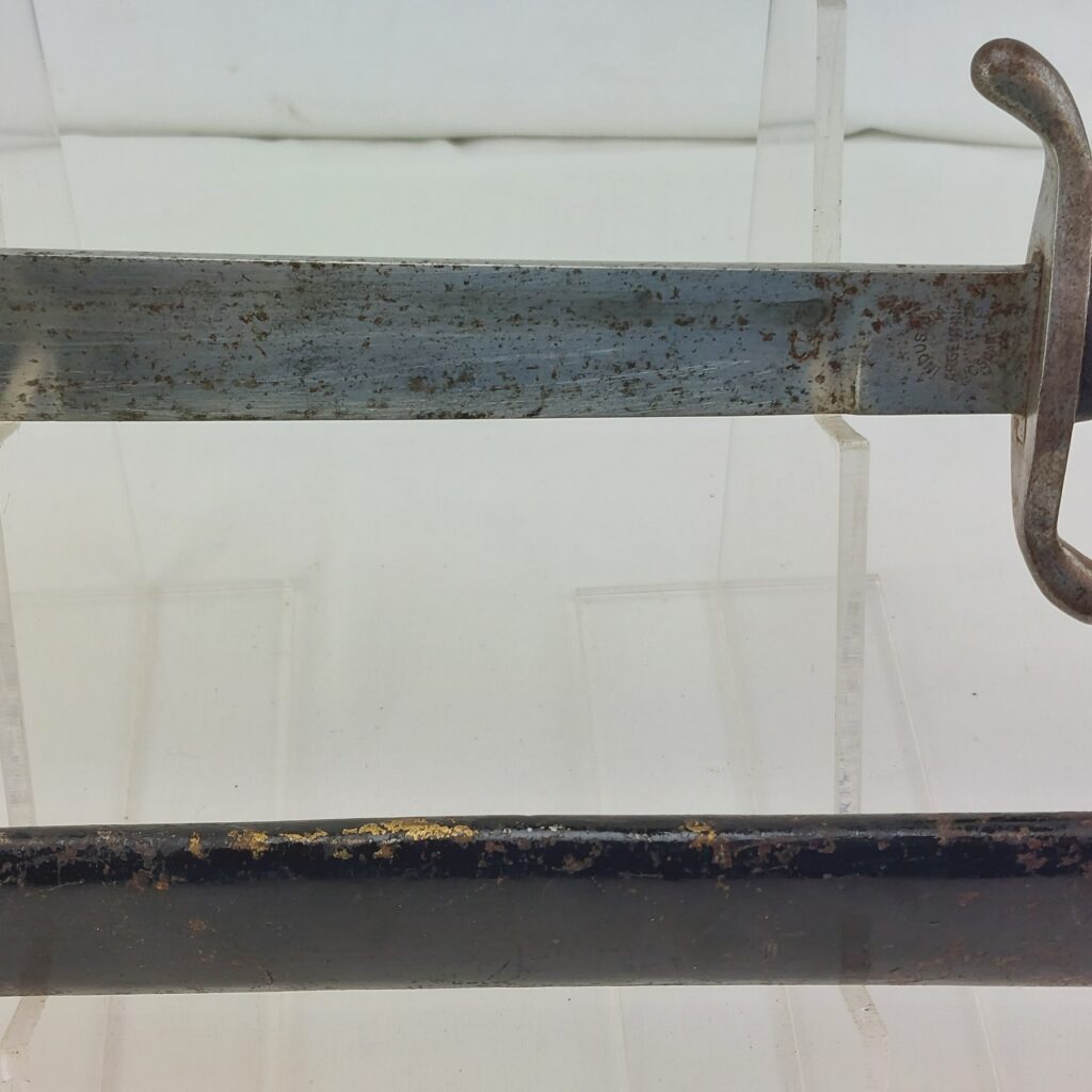 Very rare, Argentinian made, M1909 Artillery Short Sword, with matching ...