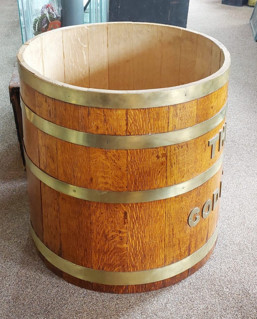 Victorian Royal Navy Rum Tub From HMS Revenge - Sally Antiques