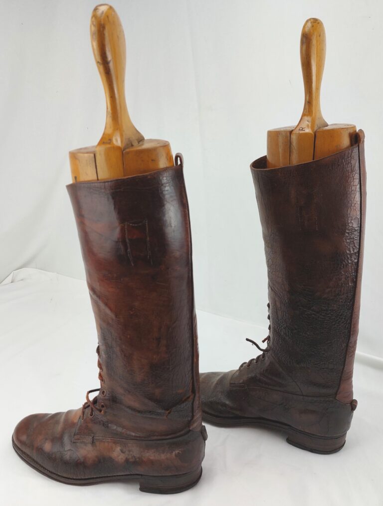 British, WW1, Officers Boots with Original Wooden Lasts/Trees - Sally ...