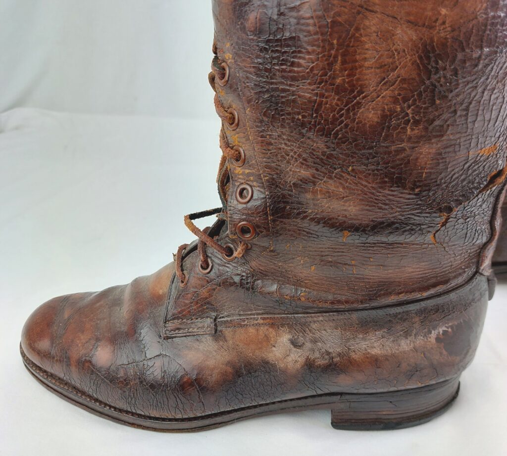 British, WW1, Officers Boots with Original Wooden Lasts/Trees - Sally ...