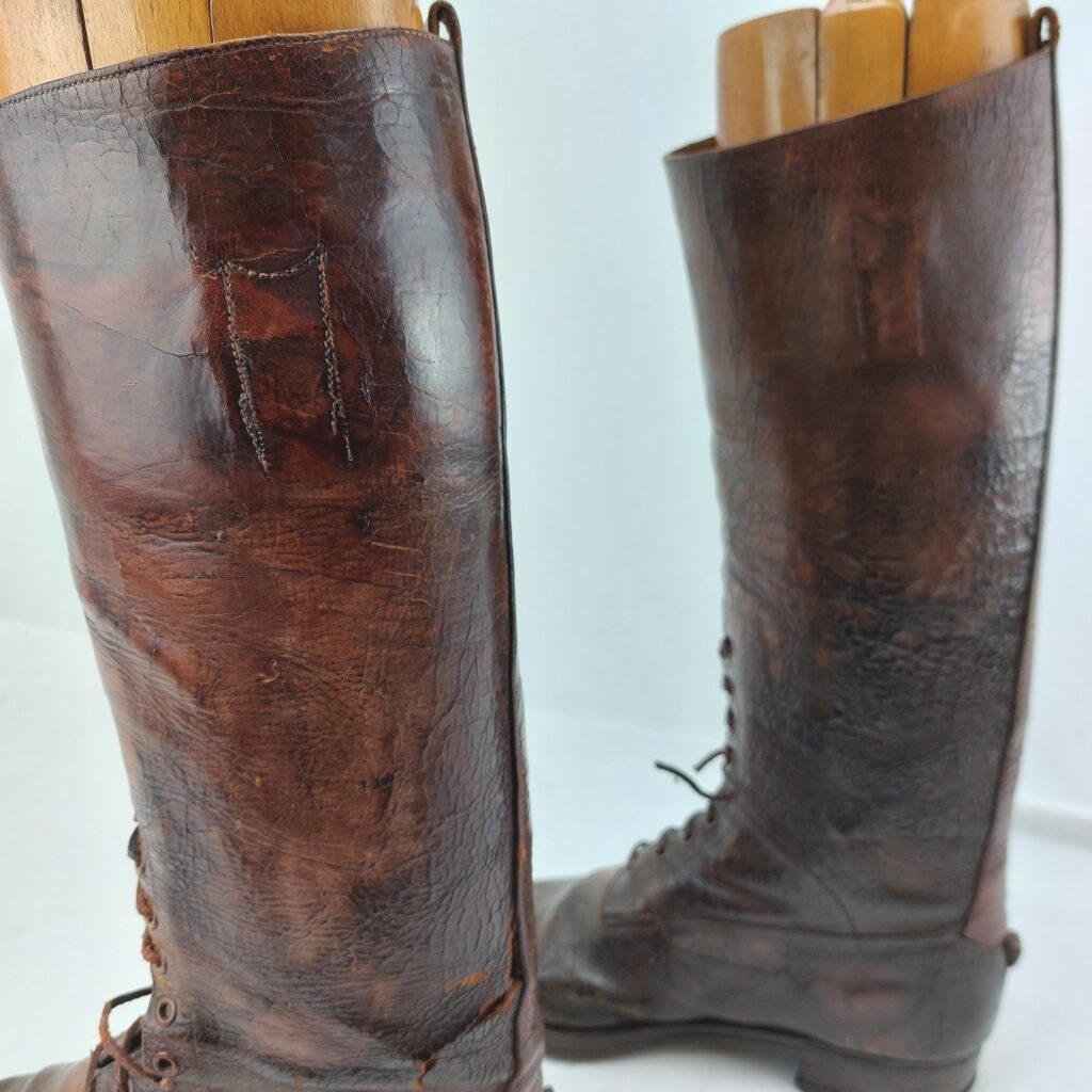 British, WW1, Officers Boots with Original Wooden Lasts/Trees - Sally ...