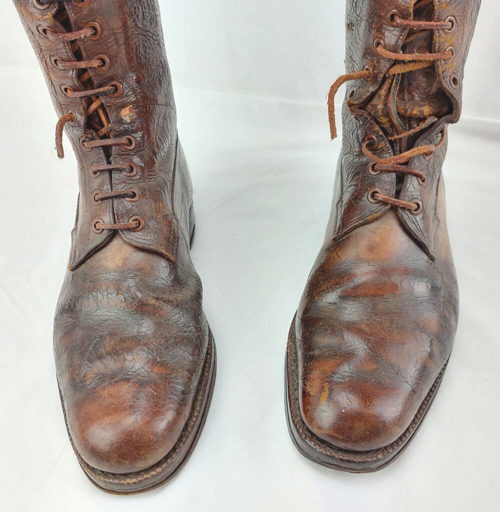 British, WW1, Officers Boots with Original Wooden Lasts/Trees - Sally ...