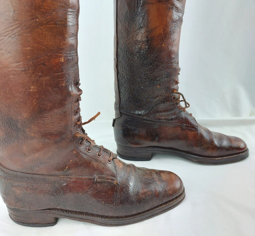 British, WW1, Officers Boots with Original Wooden Lasts/Trees - Sally ...