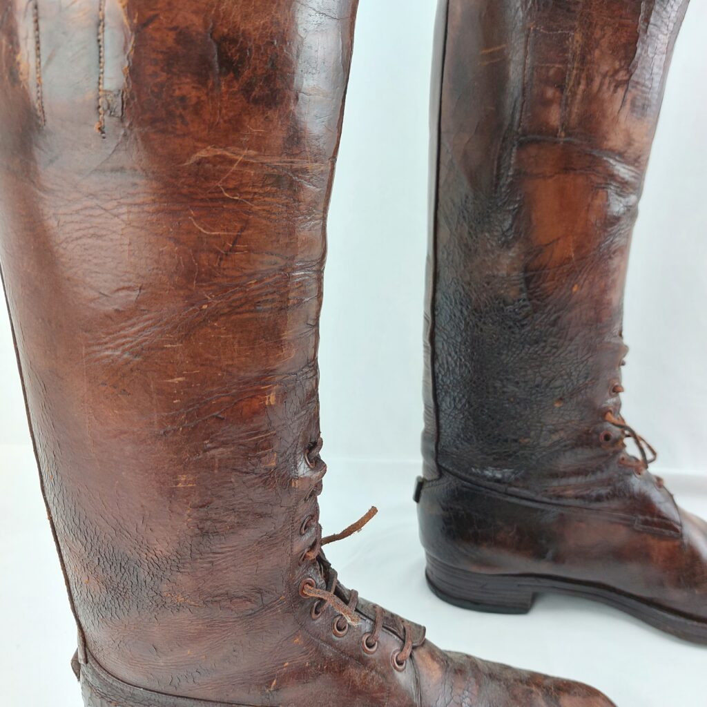 British, WW1, Officers Boots with Original Wooden Lasts/Trees - Sally ...