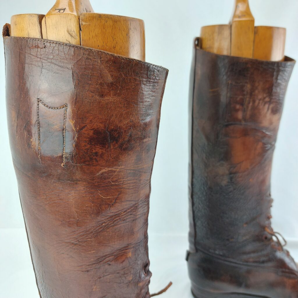 British, WW1, Officers Boots with Original Wooden Lasts/Trees - Sally ...