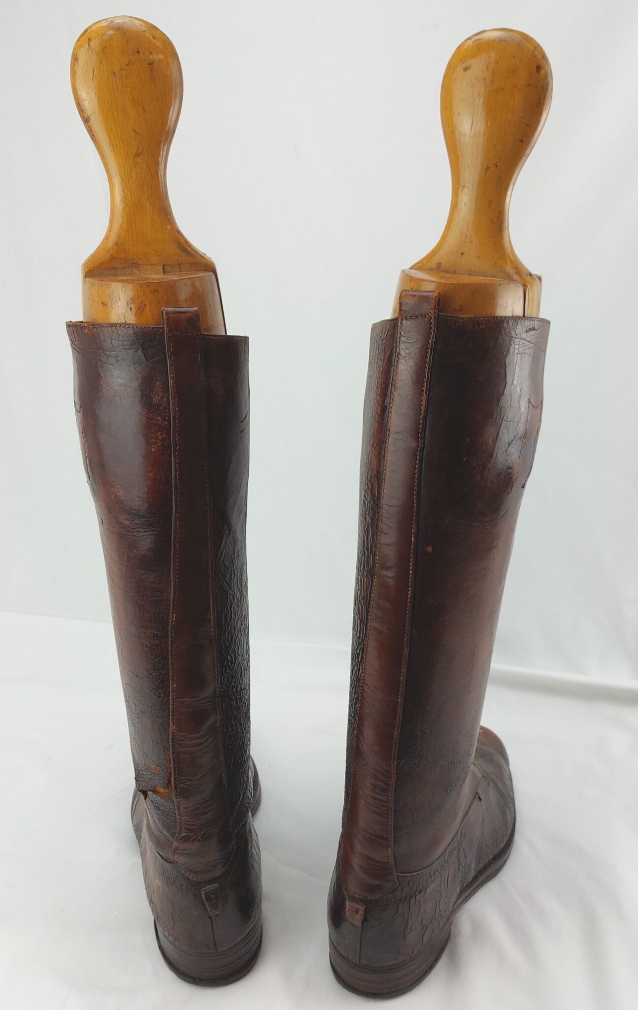 British, WW1, Officers Boots with Original Wooden Lasts/Trees - Sally ...