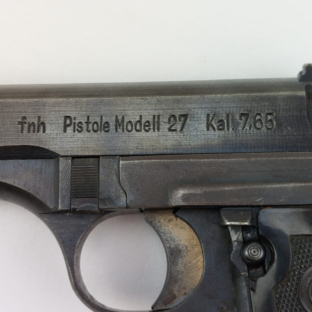 Czechoslovakian, Fnh Pistole Modell 27 (M27 or Cz27) Automatic Pistol ...