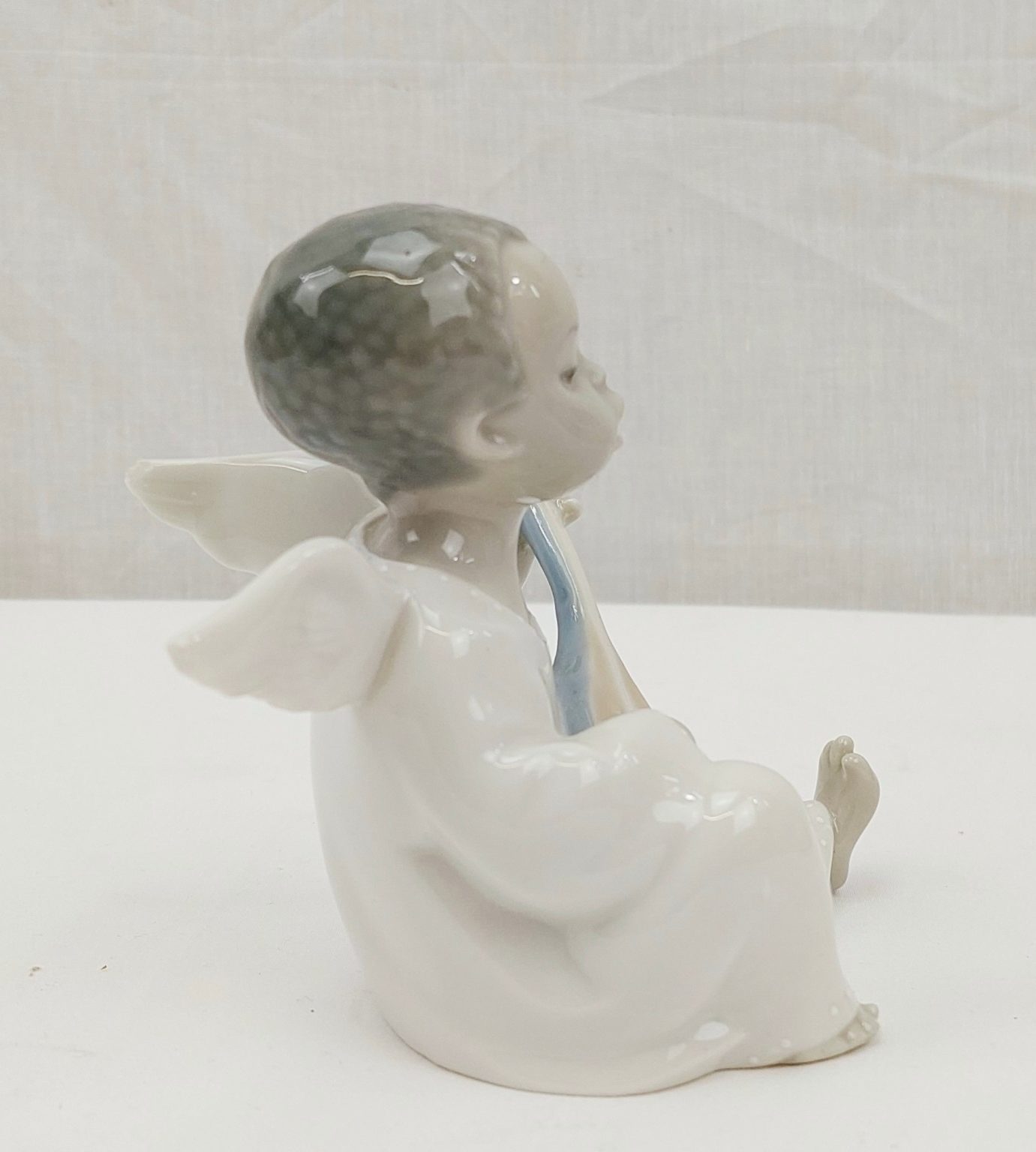 Lladro 4537 Angel Ceramic Figurine - Sally Antiques